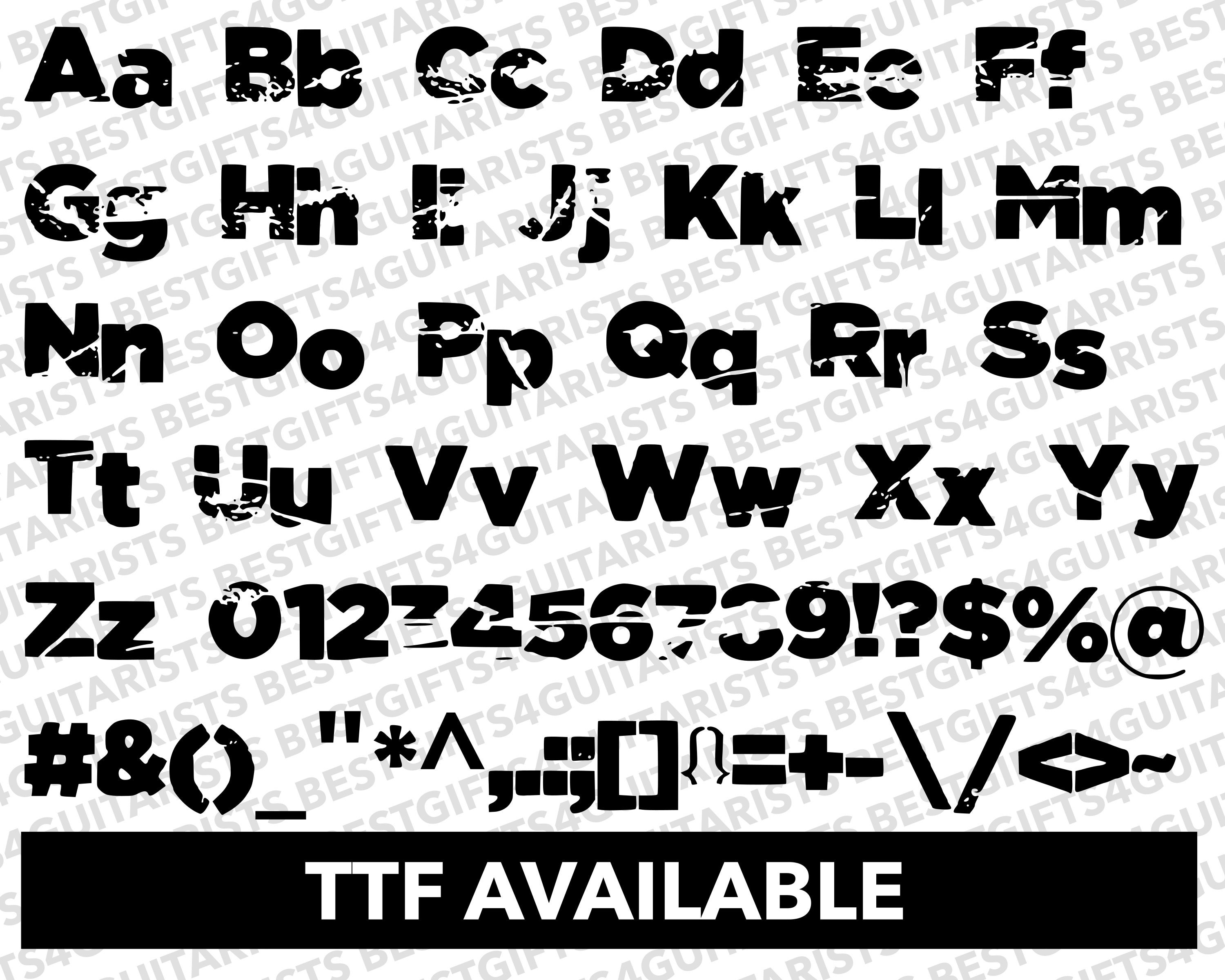 Distressed Tomb Raider Font SVG, Distressed Font for Cricut, Distressed ...