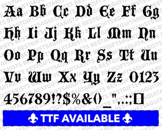 Italian Renaissance Font