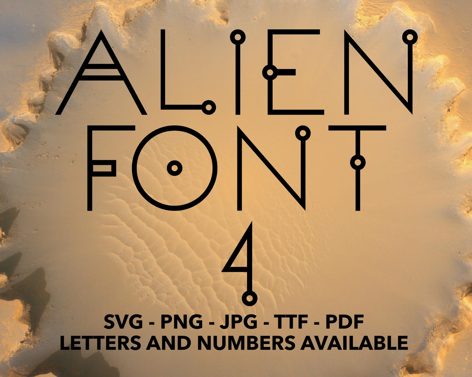 Alien Font SVG, Alien Font TTF, Alien Letters Svg, Png, Jpg, Ttf, Pdf ...