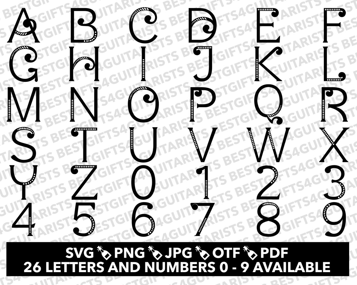 Art Deco Roaring 20s Font SVG, Art Deco Roaring 20s Font OTF, Art Deco ...