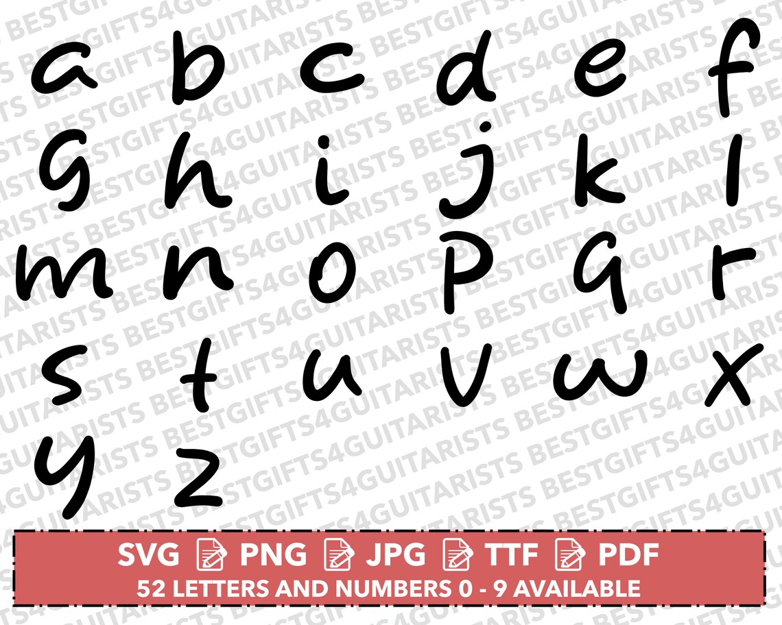 Planner Handwriting Font SVG, Planner Handwriting Font TTF, Planner ...