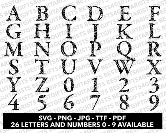 Tribal Lettering Design Font