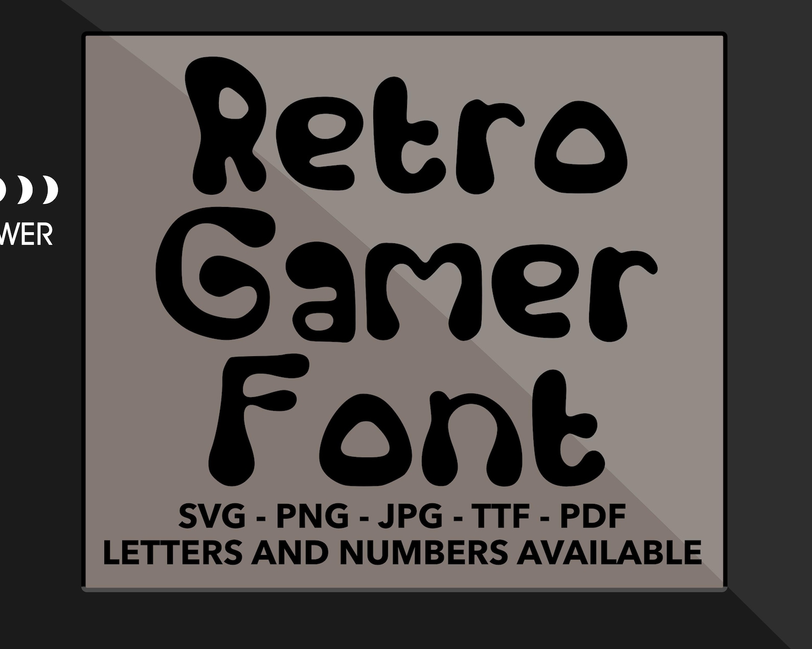 Retro Gamer Font SVG, Retro Font for Cricut, Retro Font SVG, PNG, Jpg ...