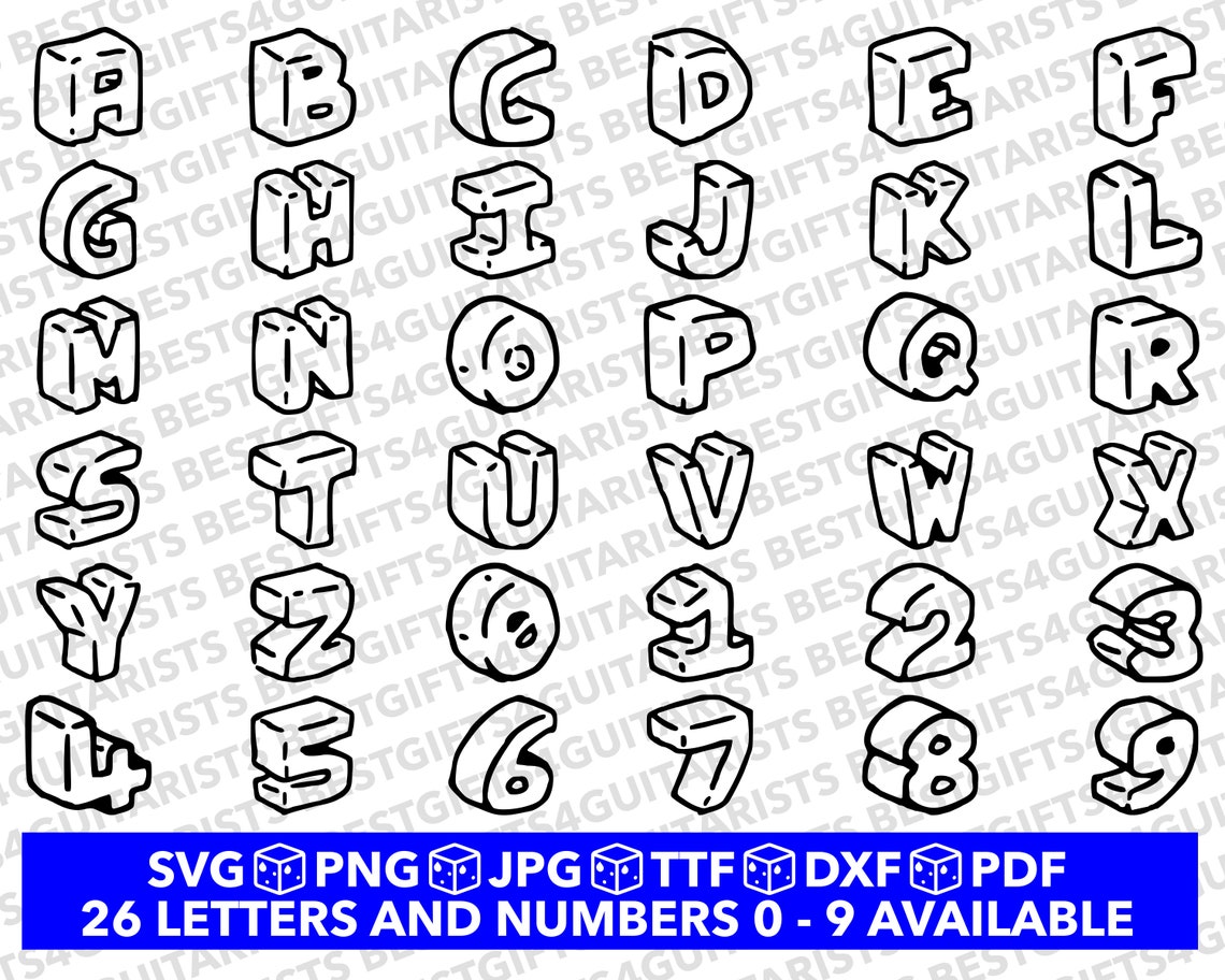 Ice Cube Font SVG, Ice Font for Cricut, Ice Font SVG, PNG, Jpg, Ttf ...