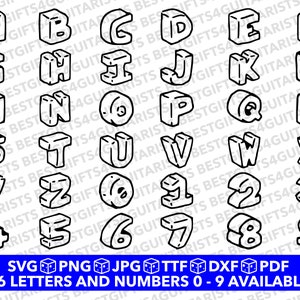 Ice Cube Font SVG, Ice Font for Cricut, Ice Font SVG, PNG, Jpg, Ttf ...