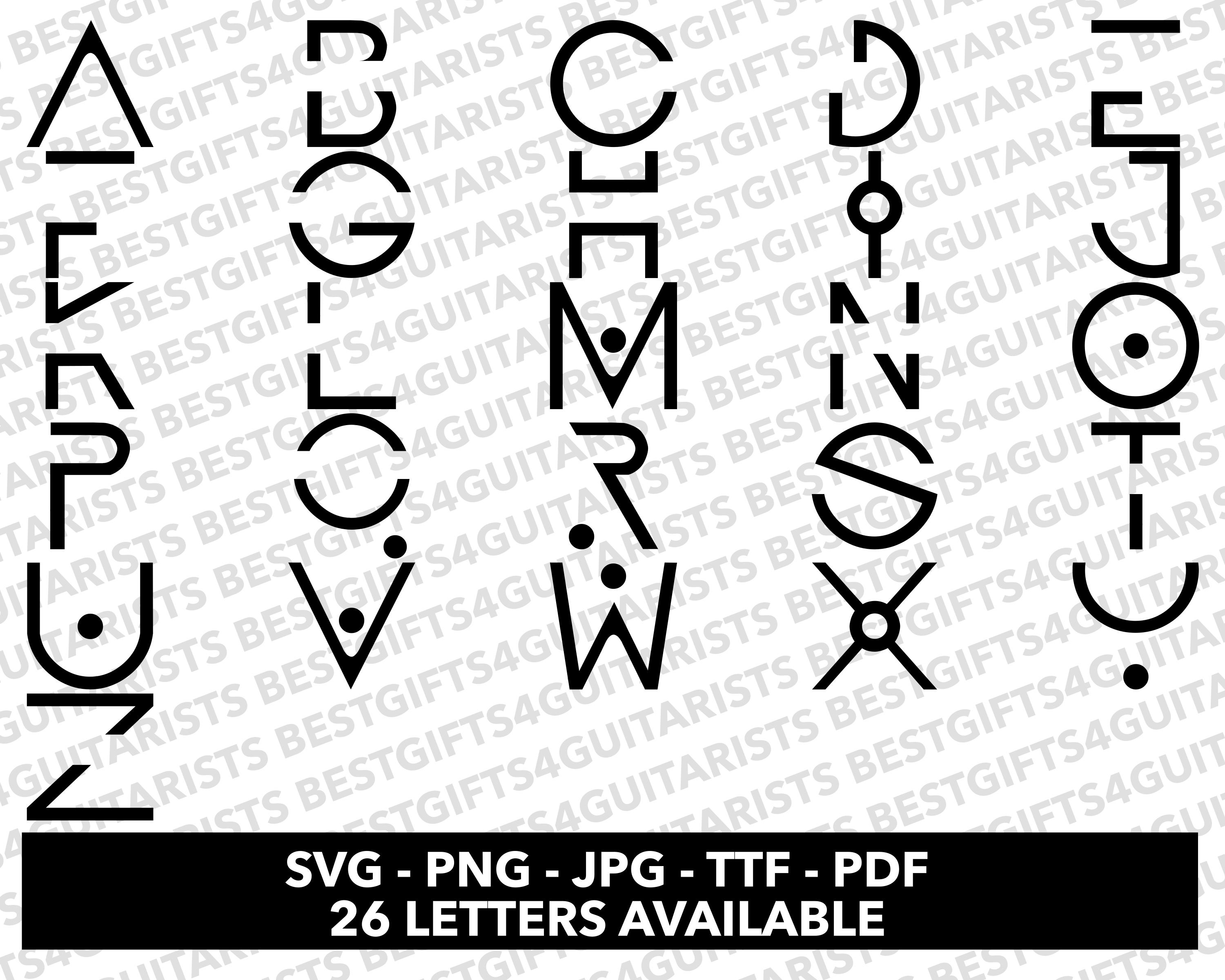 Alien Spacecraft Font SVG, Alien Font for Cricut, Alien Font SVG, PNG ...