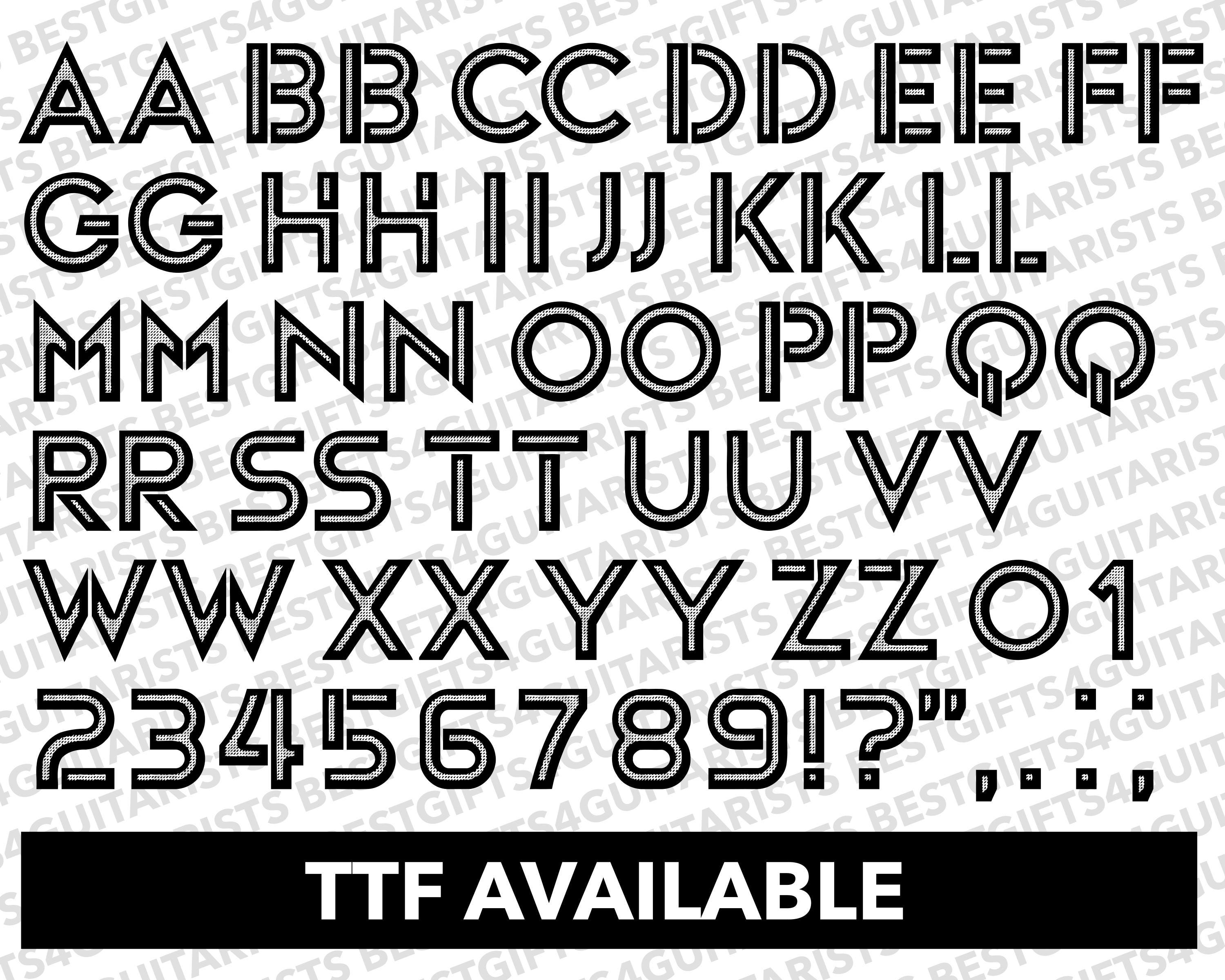 Broken Line Font SVG, Broken Line Font TTF, Broken Line Letters Svg ...
