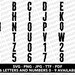 Motion Blur Font SVG, Distressed Font, Motion Blur Font, Motion Blur ...