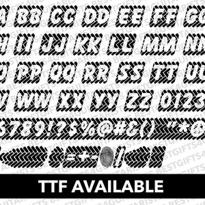 Motorcycle Font SVG, Motorcycle Font, Motorcross Font, Racing Font ...