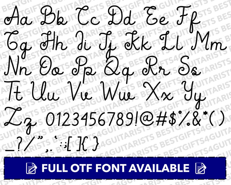 Handwritten Cursive Font Svg Handwritten Cursive Font Otf Handwritten