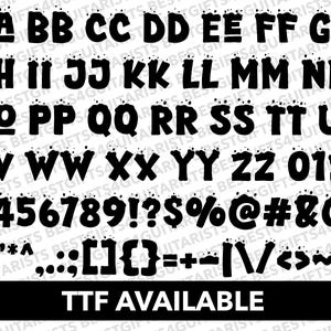 Snowing Font SVG, Snow Cap Font TTF, Icy Font, Icey Font, Ice Font Svg ...
