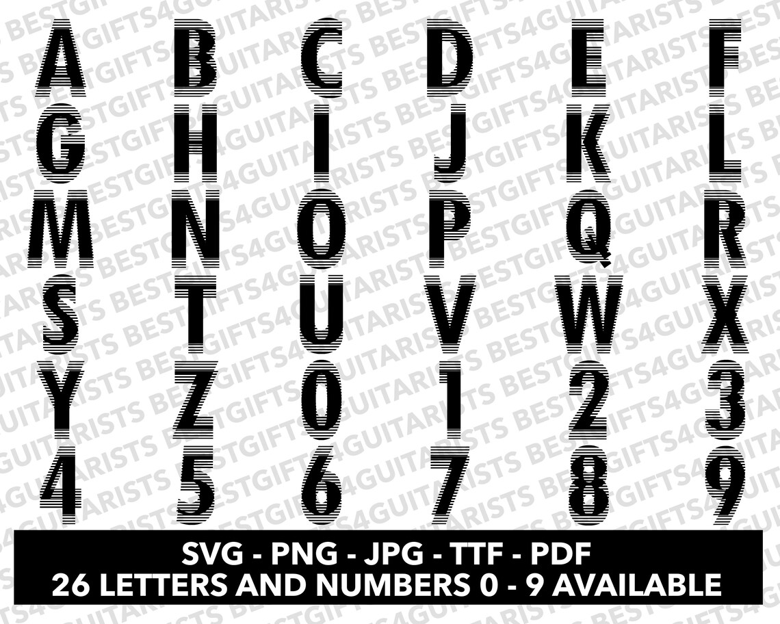 Motion Blur Font SVG, Motion Blurred Font, Motion Blur Font, Motion ...