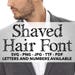Hair Font SVG, Hair Font for Cricut, Hair Font SVG, PNG, Jpg, Ttf, Pdf ...