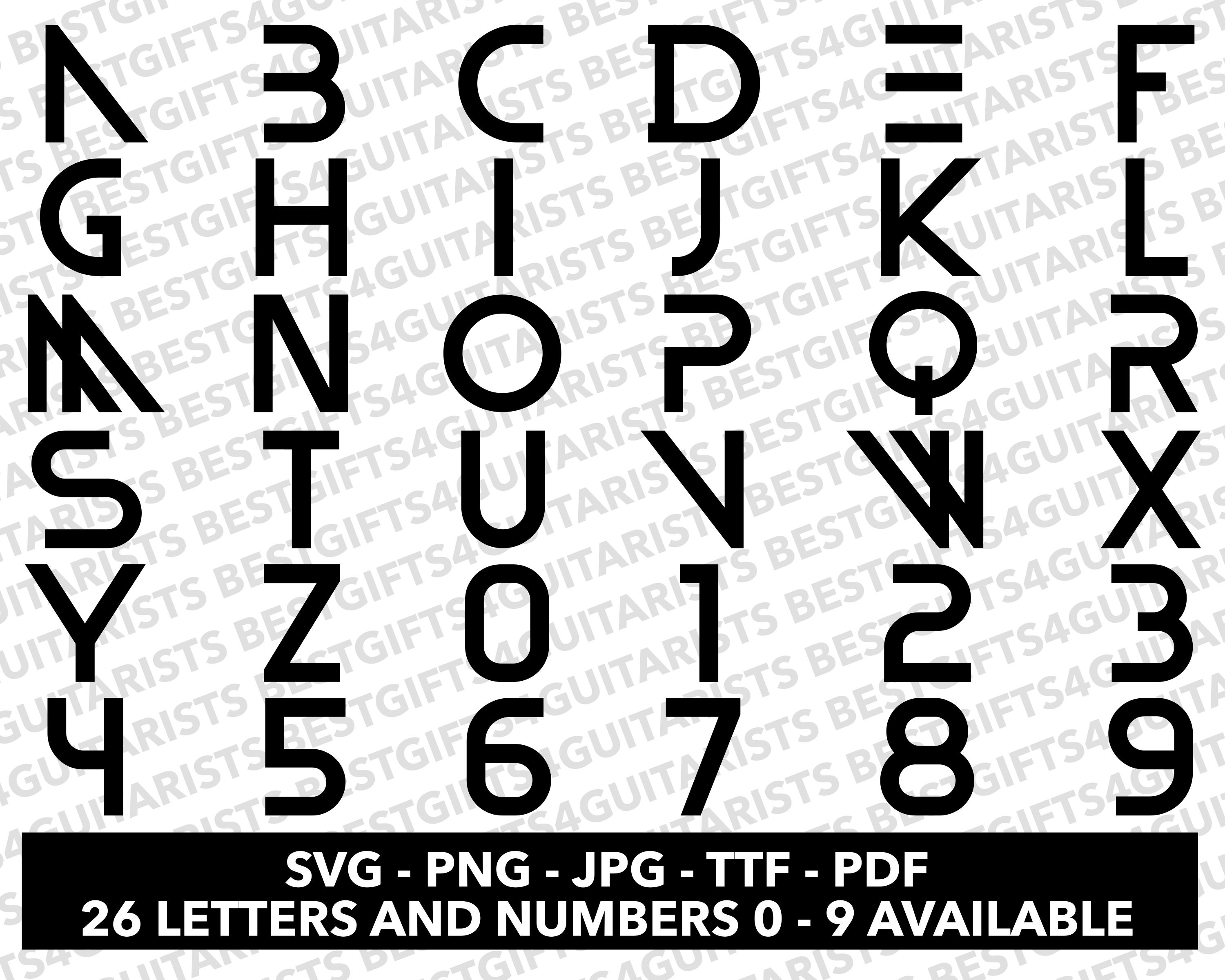 Broken Line Font SVG, Broken Line Font TTF, Broken Line Letters Svg ...