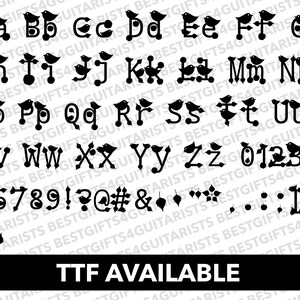 Bird Font SVG, Bird Font for Cricut, Bird Font SVG, PNG, Jpg, Ttf, Pdf ...