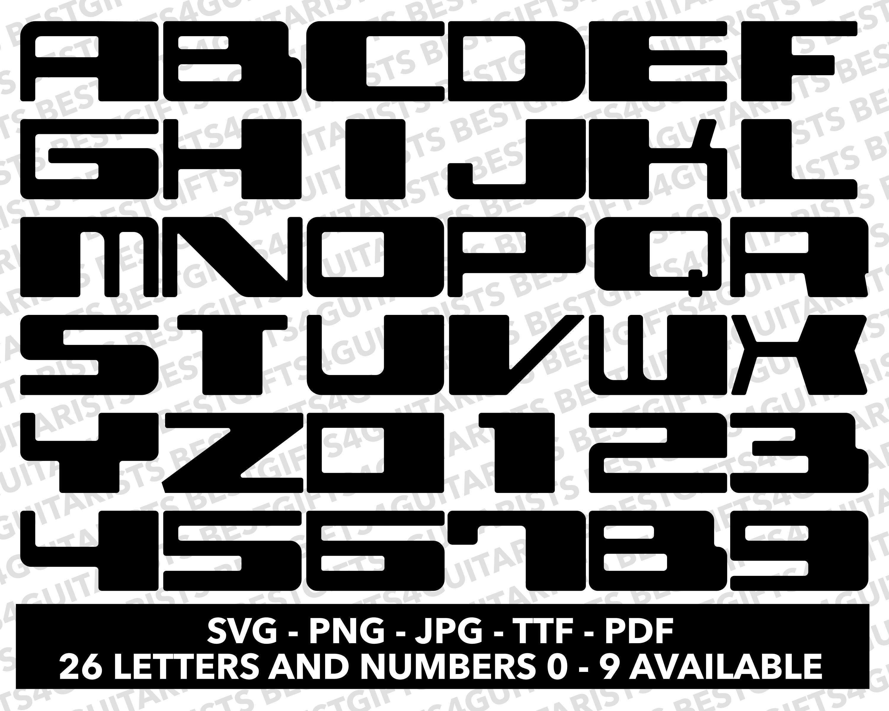 Game Font SVG, Gamer Font for Cricut, Game Font SVG, PNG, Jpg, Ttf, Pdf ...