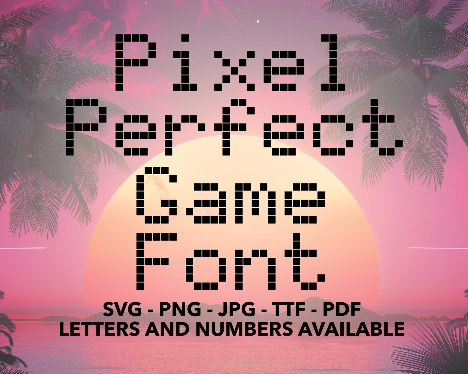 Gamer Font SVG, Pixel Font for Cricut, Pixel Font SVG, PNG, Jpg, Ttf ...