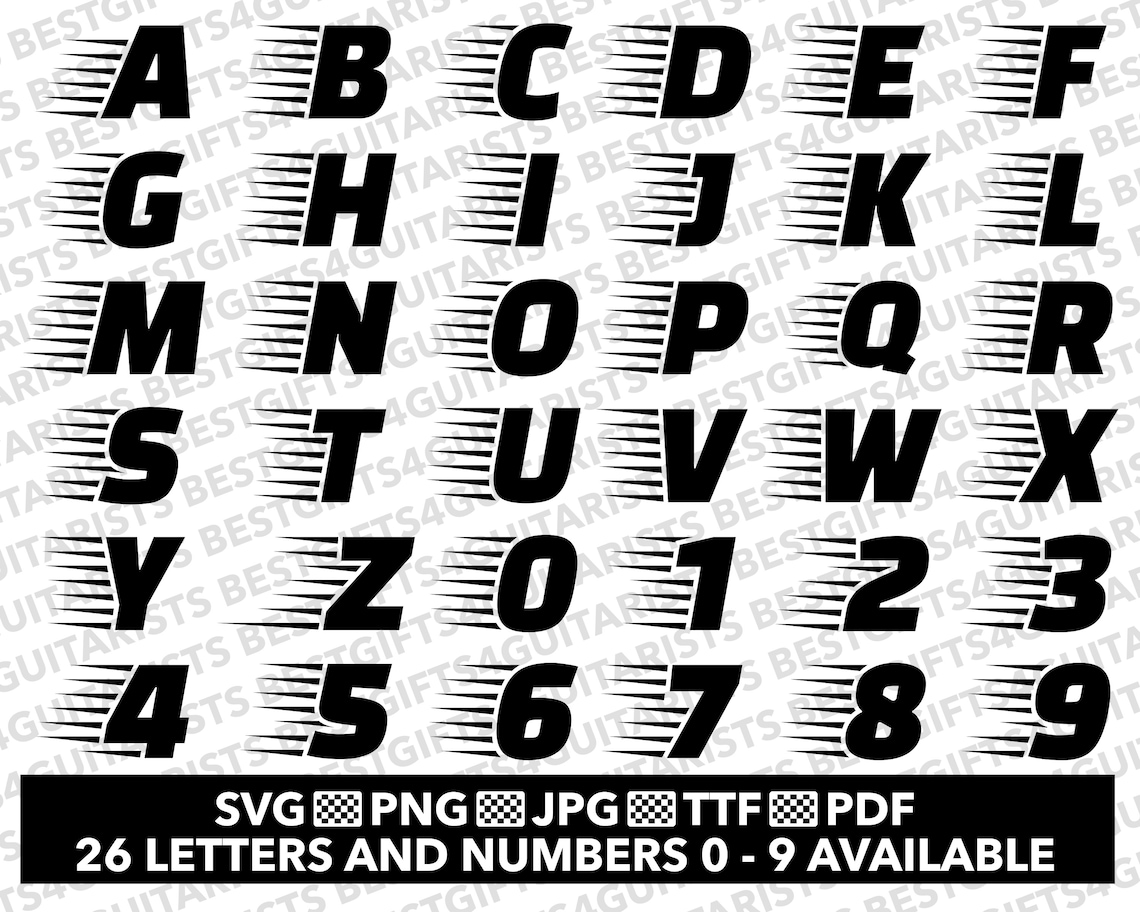 Fast Font SVG, Fast Font TTF, Speed Font, Racing Font, Motion Font, Svg ...