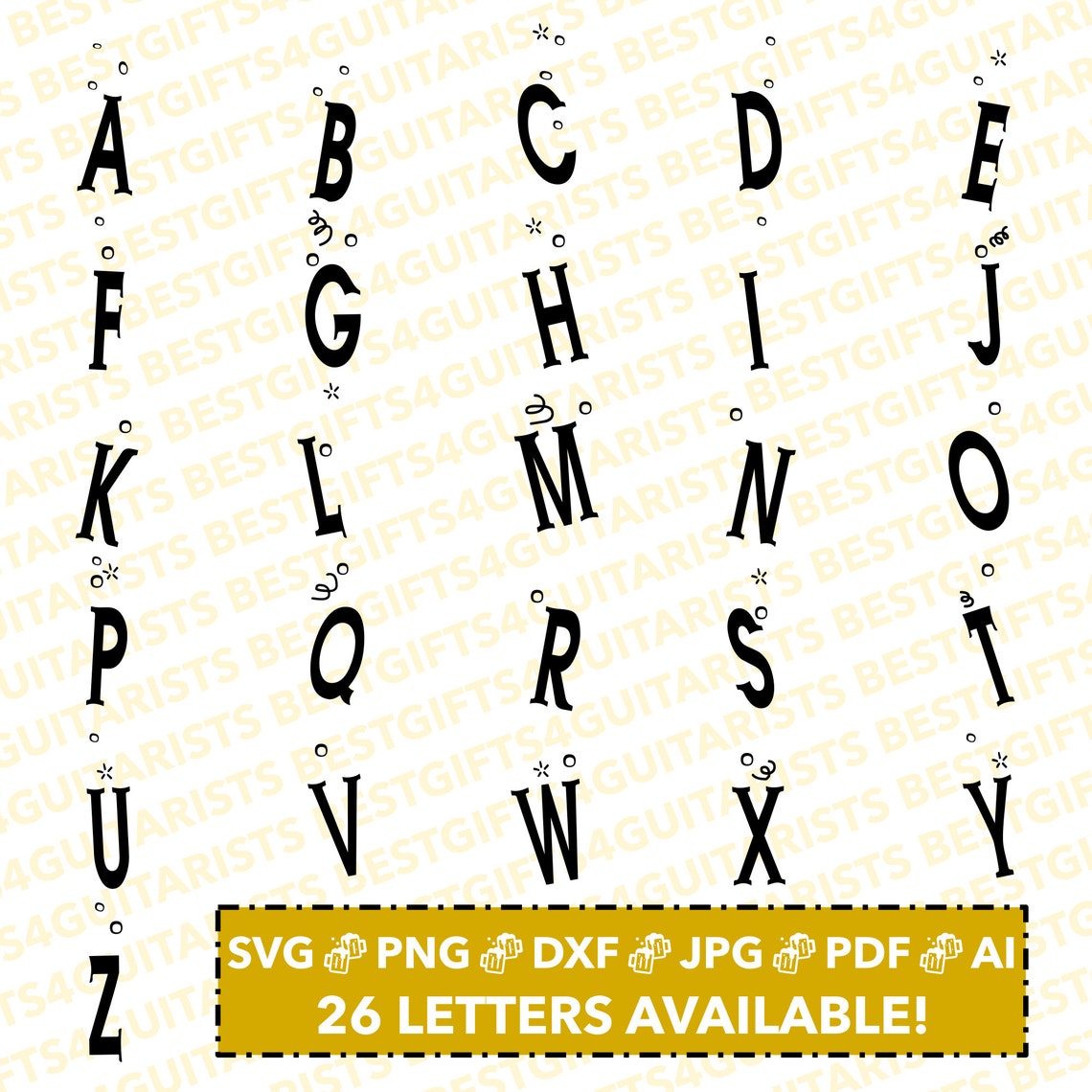 Drunk Font SVG, Booze Alphabet SVG, Drunk Font Cricut Cut File, SVG ...