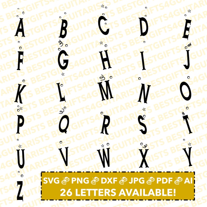 Drunk Font SVG, Booze Alphabet SVG, Drunk Font Cricut Cut File, SVG ...