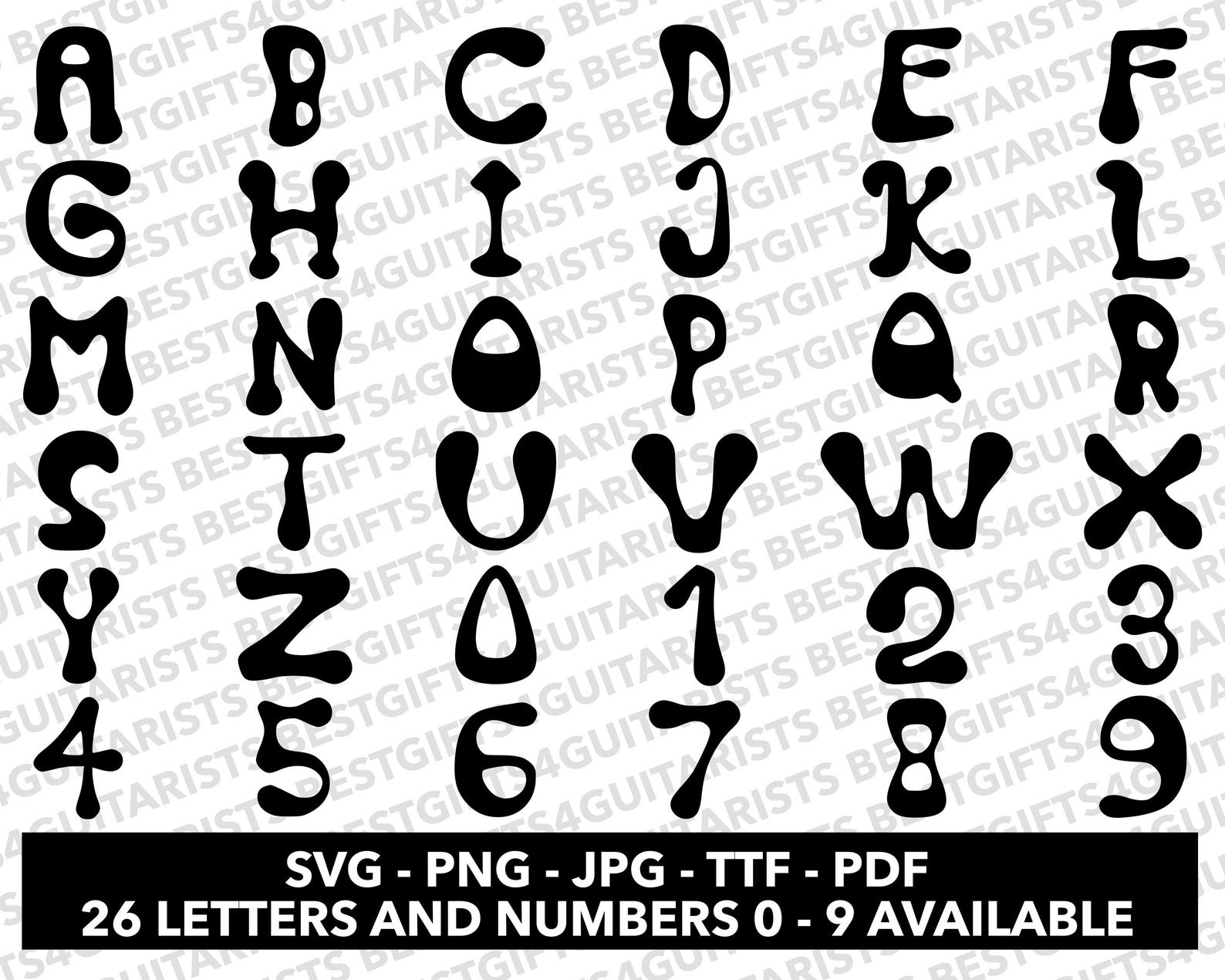 Retro Gamer Font SVG, Retro Font for Cricut, Retro Font SVG, PNG, Jpg ...