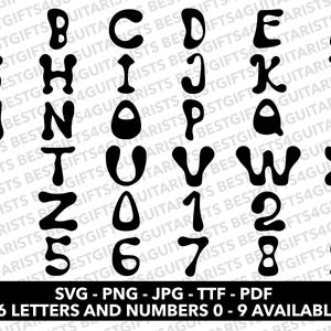 Retro Gamer Font SVG, Retro Font for Cricut, Retro Font SVG, PNG, Jpg ...