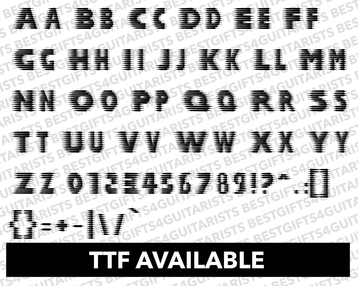 Motion Blur Distressed Font SVG, Distressed Font, Motion Blur Font ...