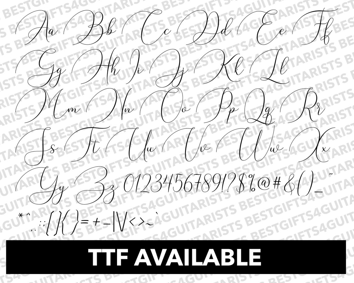 Single Fancy Line Font SVG, Line Letters, Line Numbers, Calligraphy ...