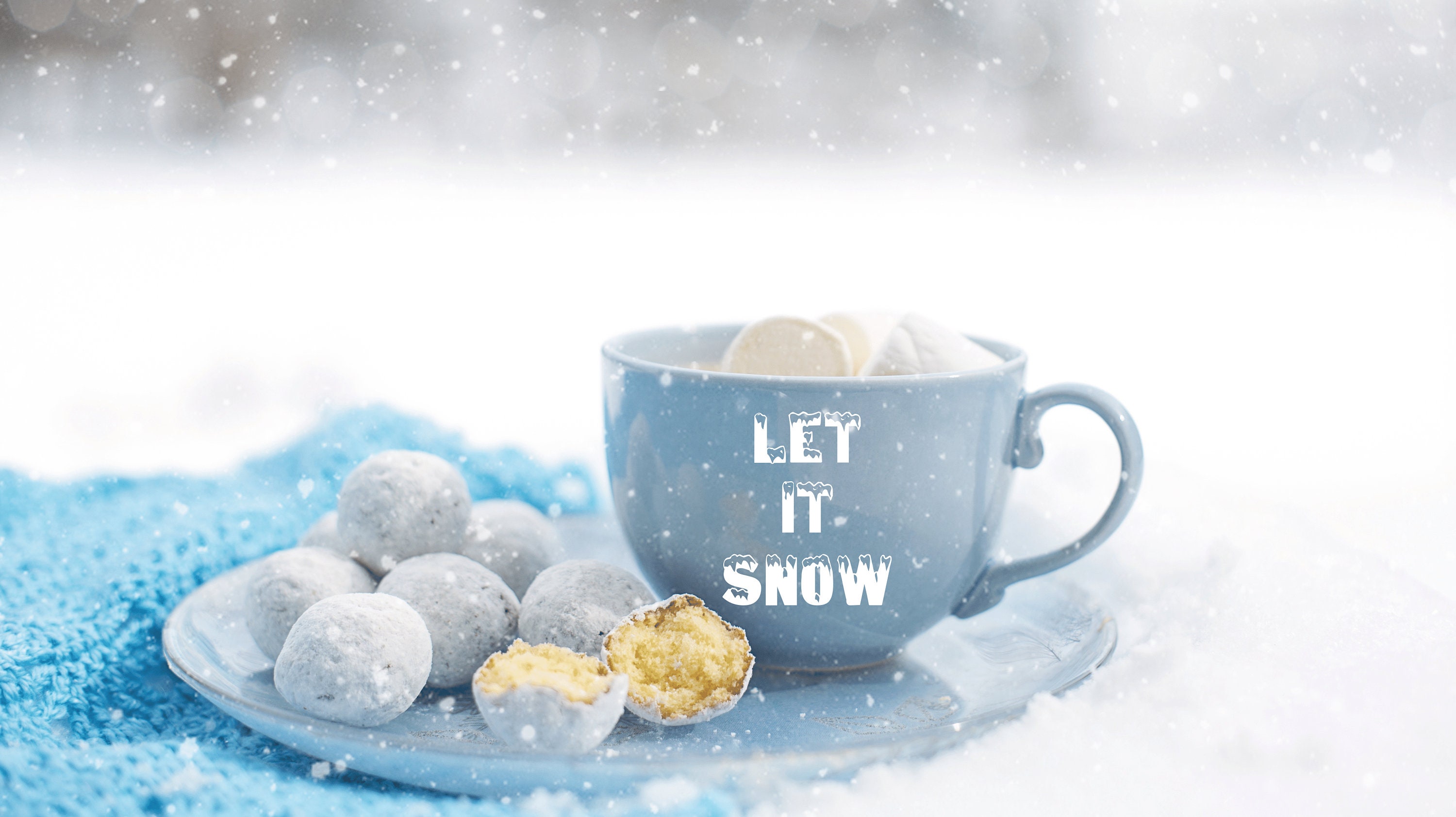 Ice and Snow Letters and Numbers SVG, Snow Cap Alphabet Bundle, Snow ...