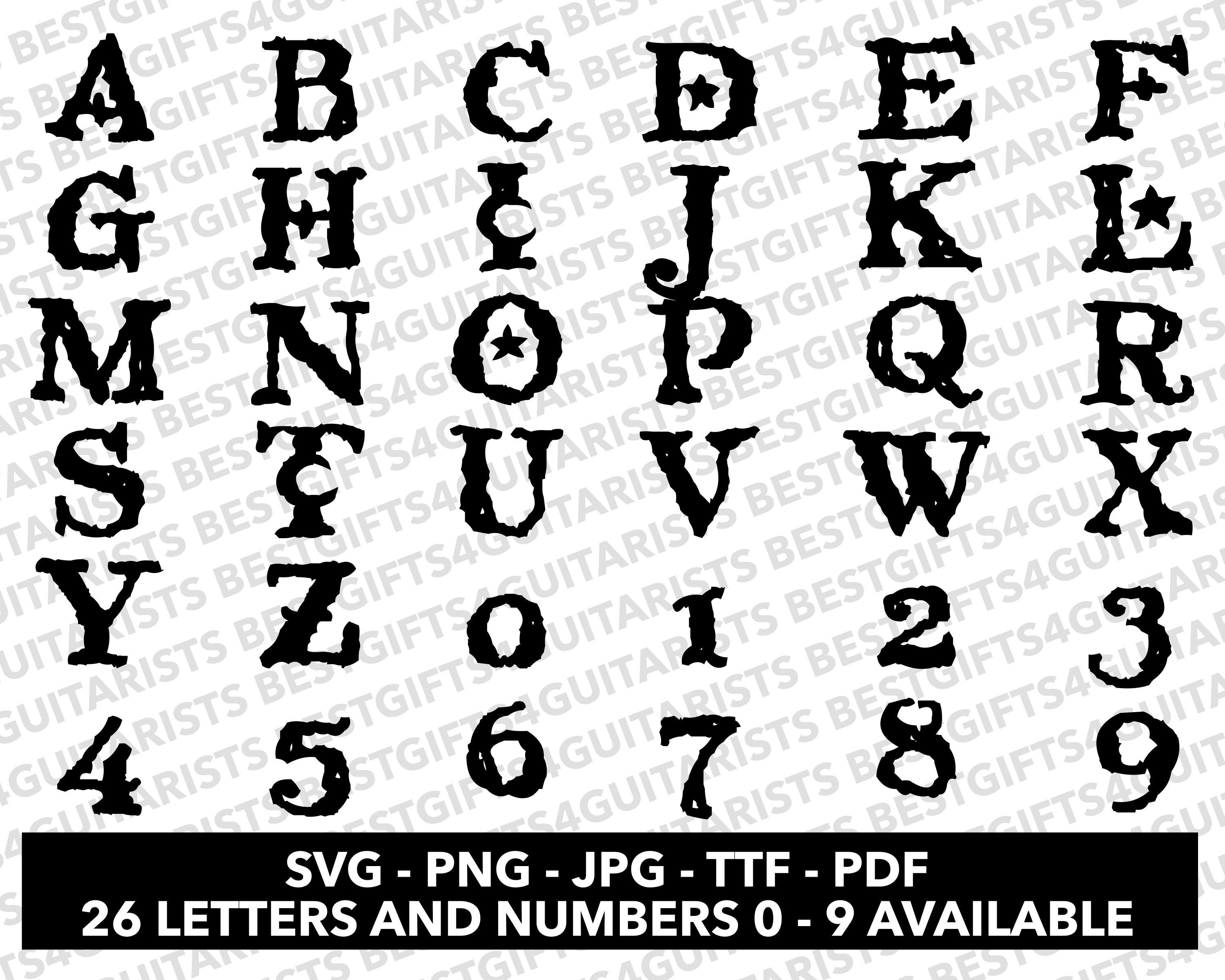 Witchcraft Font SVG, Witch Font for Canva, Witch Font SVG, PNG, Jpg ...