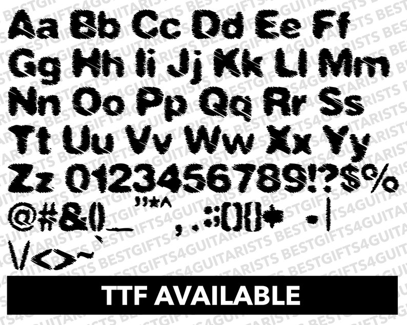 Distressed Weathered Font SVG, Distressed Font for Cricut, Distressed ...