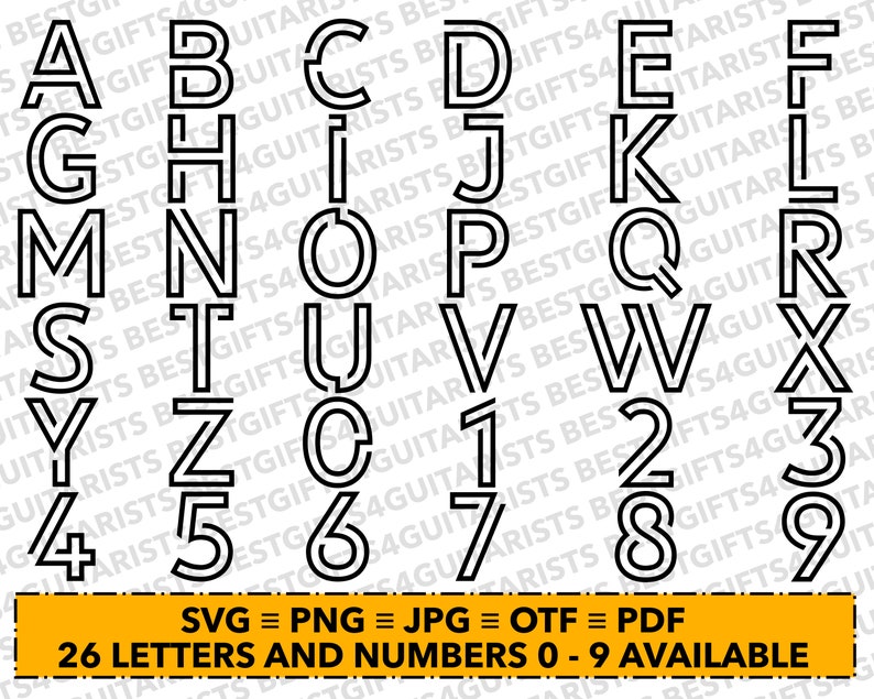 Broken Line Font SVG, Broken Line Font OTF, Broken Line Letters Svg ...