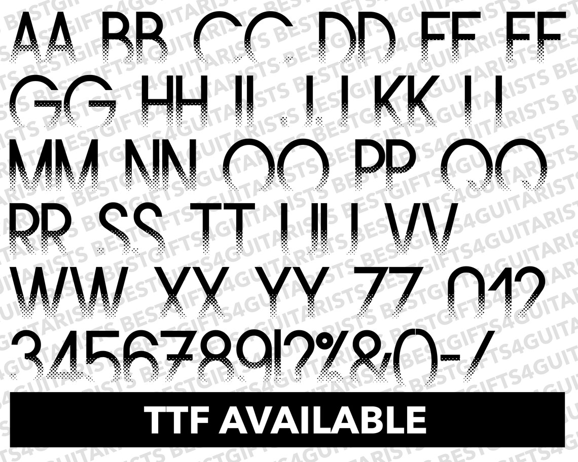 Distressed Font SVG, Distressed Font for Cricut, Distressed Font Svg ...