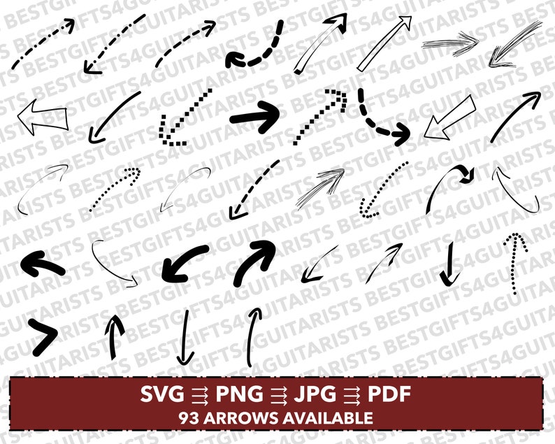 Arrow Bundle SVG Arrow SVG Arrow Alphapack Svg Png Jpg - Etsy