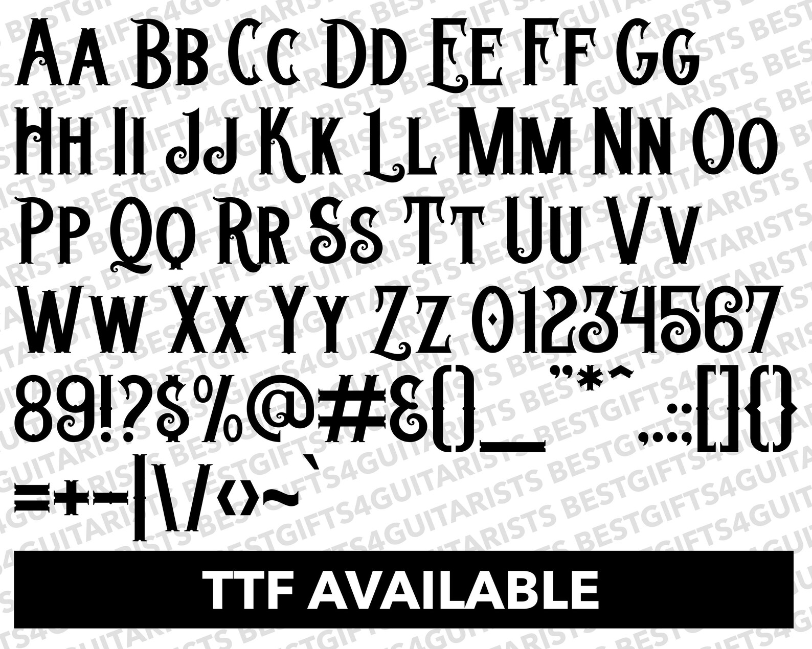 Pirate Font SVG, Pirate Font for Canva, Pirate Font SVG, PNG, Jpg, Ttf ...