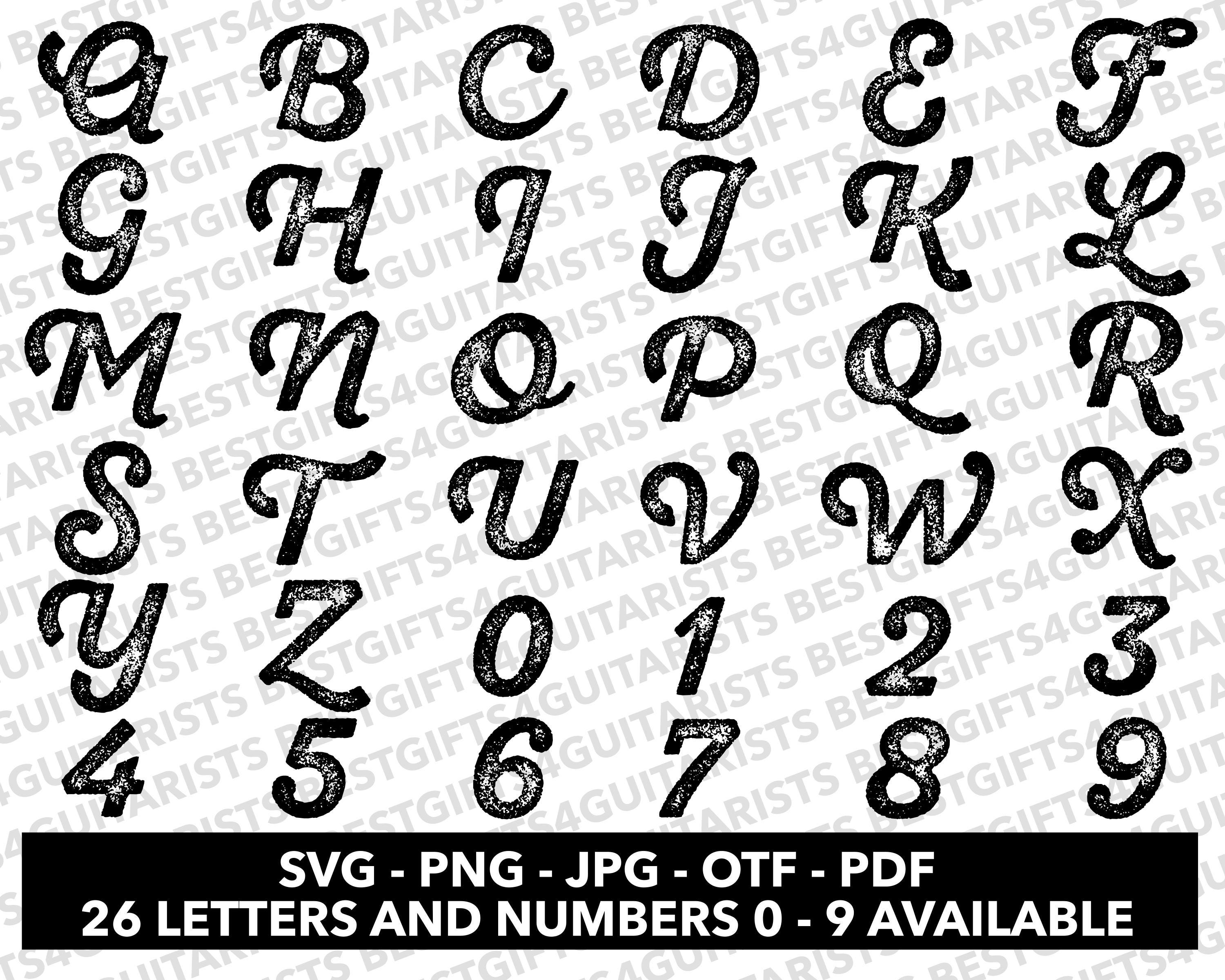 Distressed Font SVG, California Font, Distressed Font for Canva Svg ...