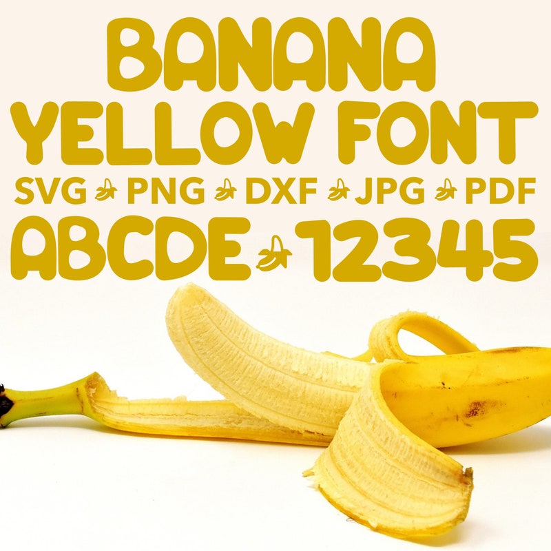 Savannah Bananas Font - Etsy