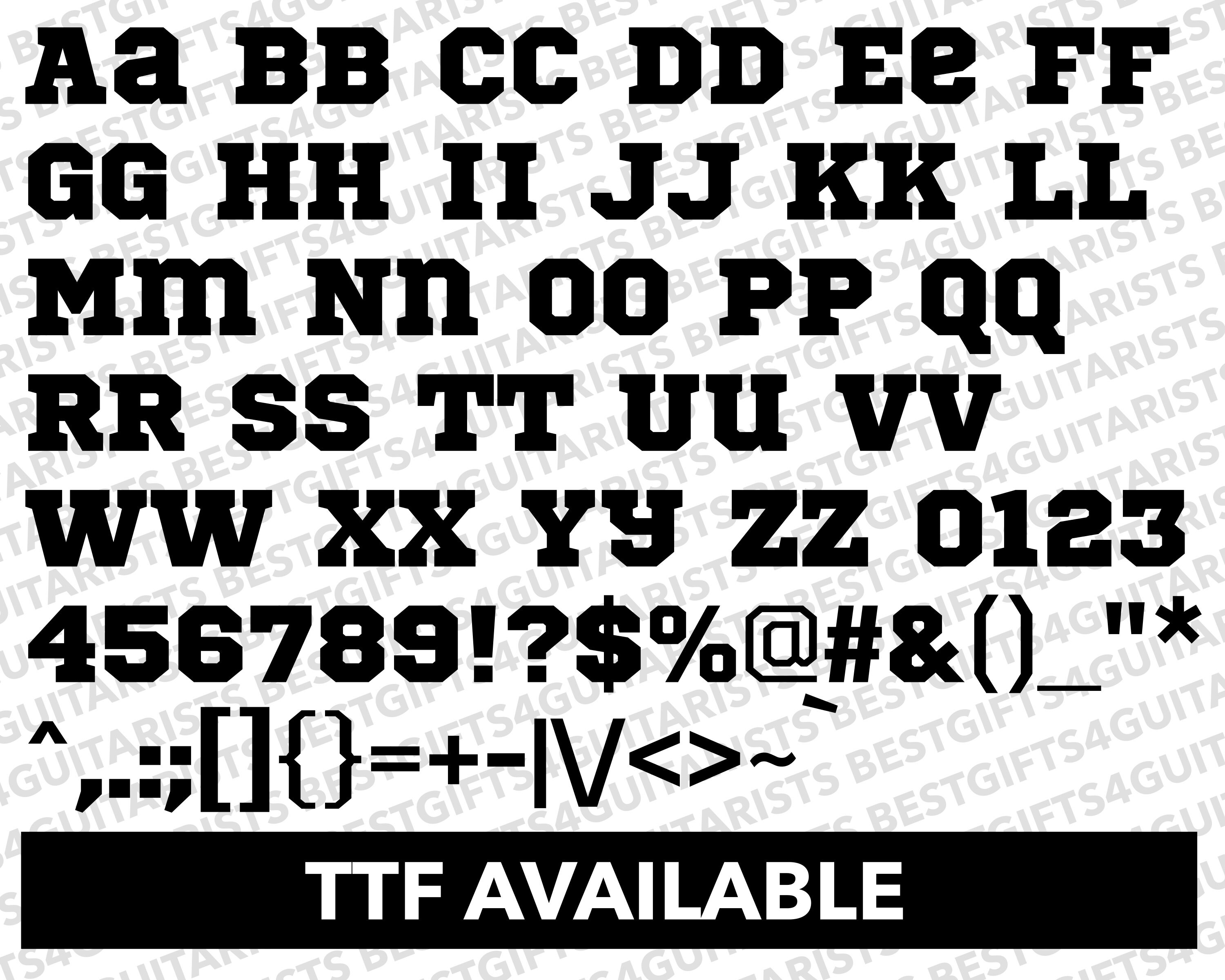 Varsity Font SVG, Varsity Block Font, Varsity Font SVG, PNG, Jpg, Ttf ...