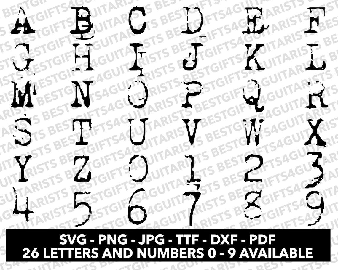 Murder Mystery Font SVG, Murder Mystery Font for Cricut, Typewriter ...