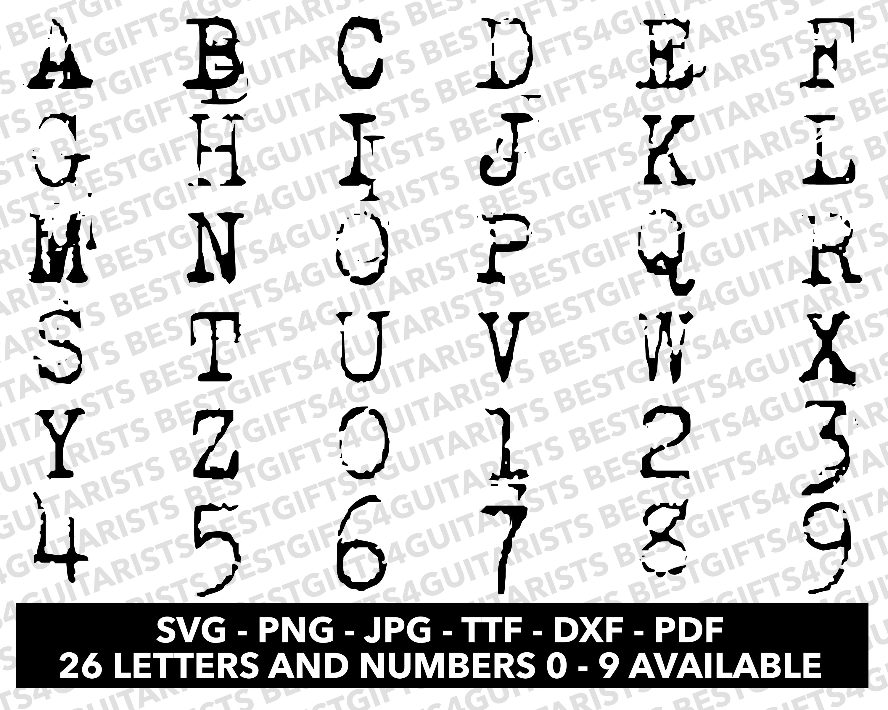 Murder Mystery Font SVG, Murder Mystery Font for Cricut, Typewriter ...