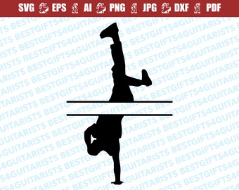 Breakdance Svg Files Cool Poly Style of Artwork Break - Etsy