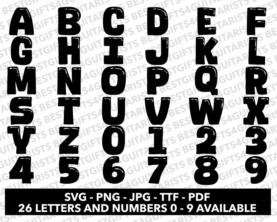Shiny Square Font SVG, Bubble Alphabet, Balloon Numbers Svg, Png, Ttf ...