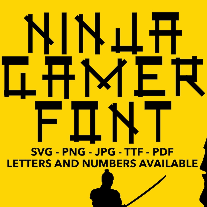 Ninja Numbers - Etsy