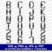 Tire Track Font SVG, Tire Track Letters PNG, Tire Font Svg, Png, Jpg ...