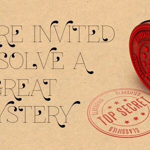 Spy Font SVG - Secret Agent Font Cricut File - Secret Agent Letters ...