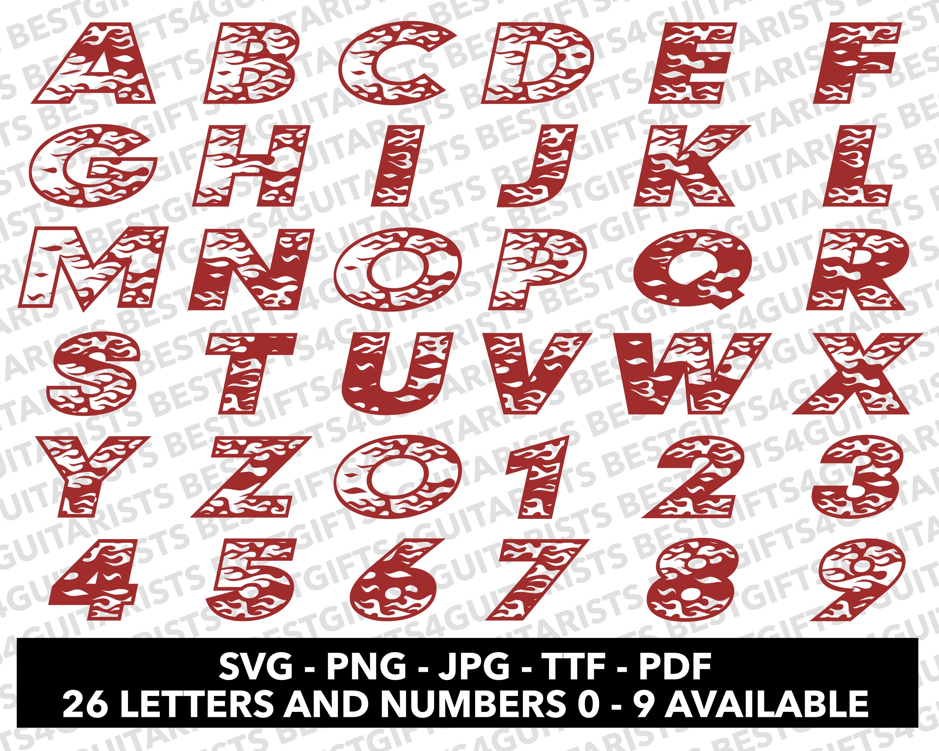 Fire 2 Font SVG, Fire Font for Cricut, Fire Font SVG, PNG, Ttf, Pdf ...