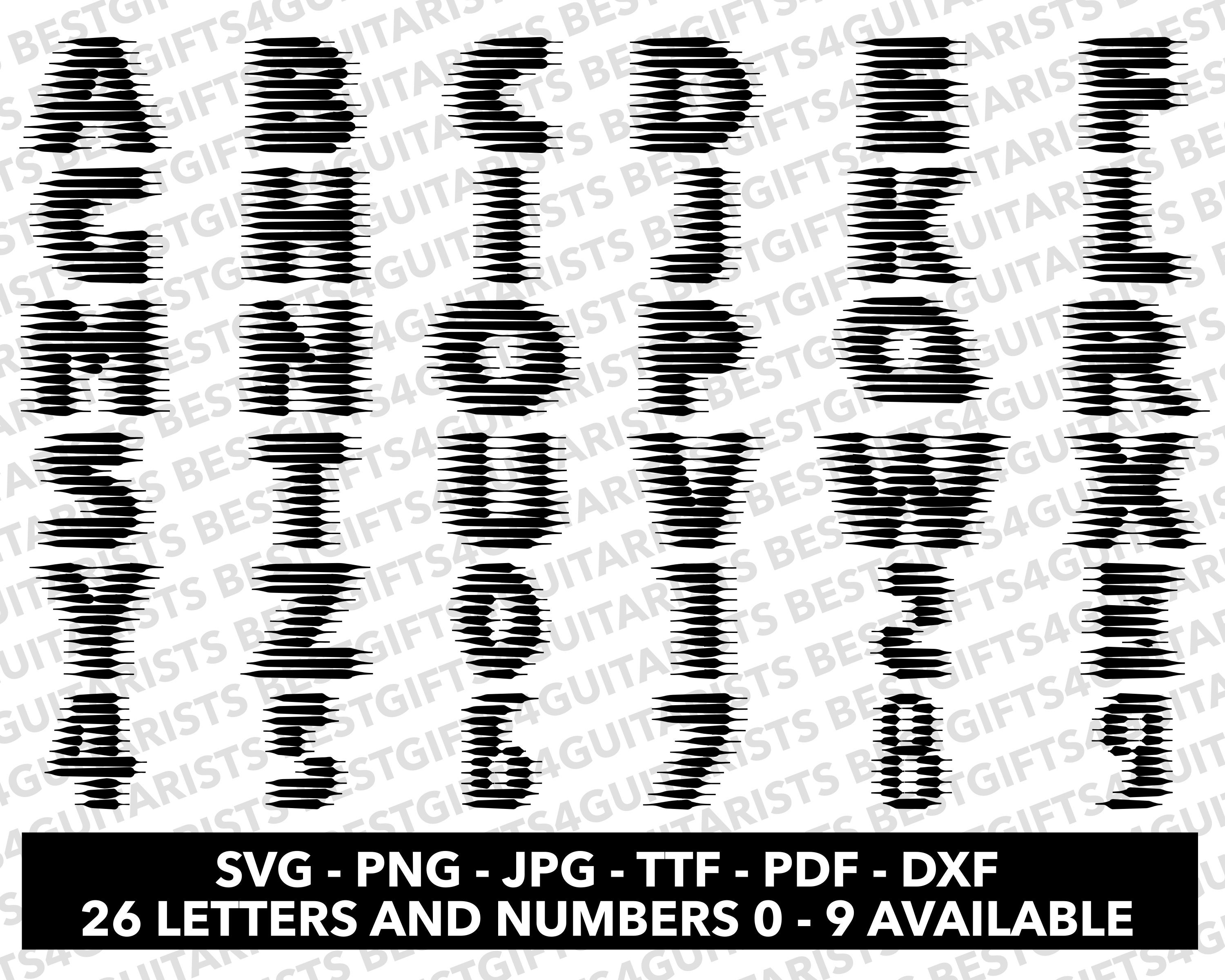 Motion Blur Distressed Font SVG, Distressed Font, Motion Blur Font ...