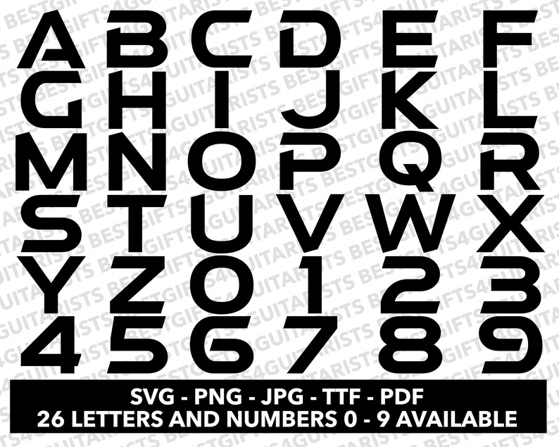 Space Font SVG, Space Font for Canva, Space Font SVG, PNG, Jpg, Ttf ...