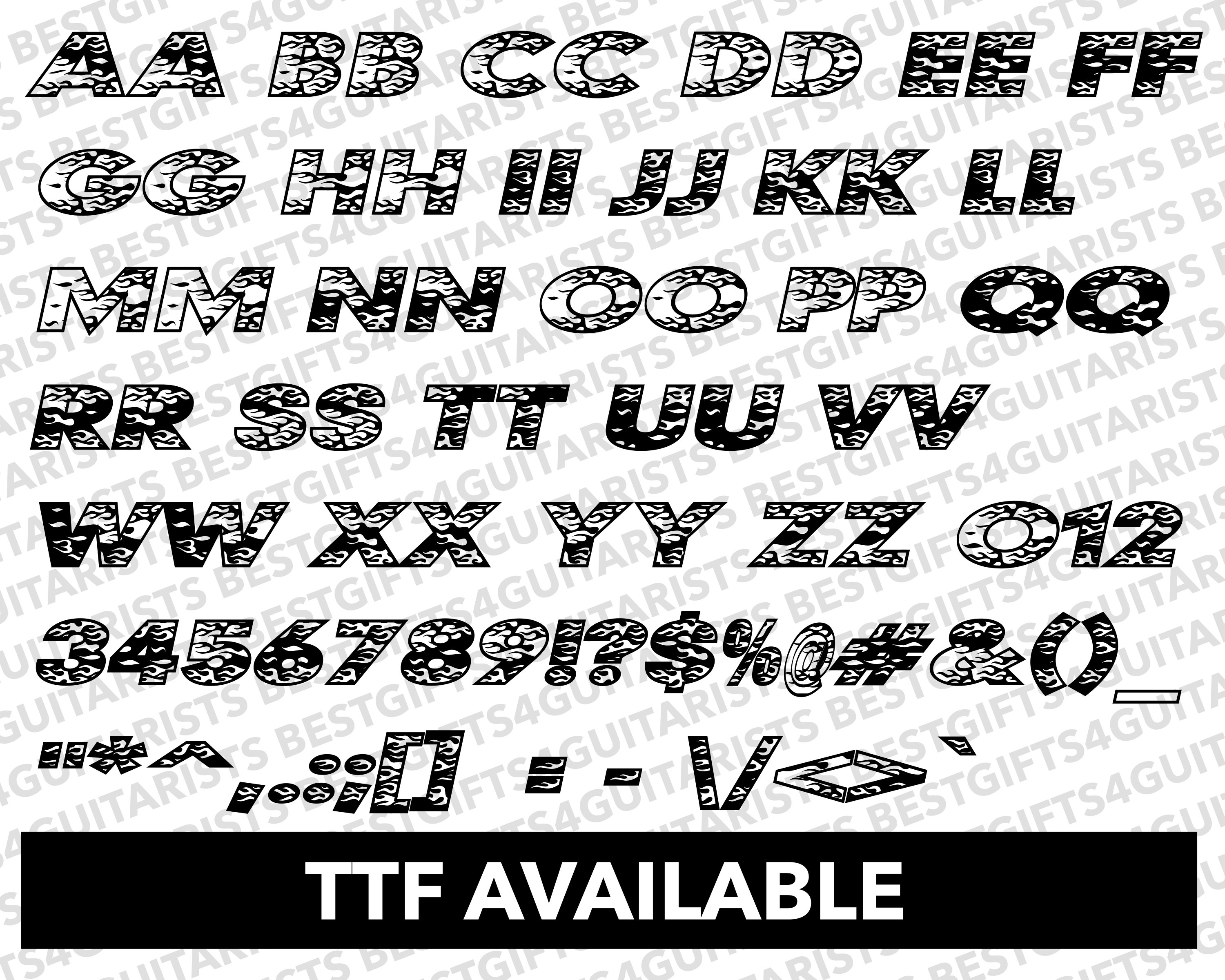 Fire 2 Font SVG, Fire Font for Cricut, Fire Font SVG, PNG, Ttf, Pdf ...