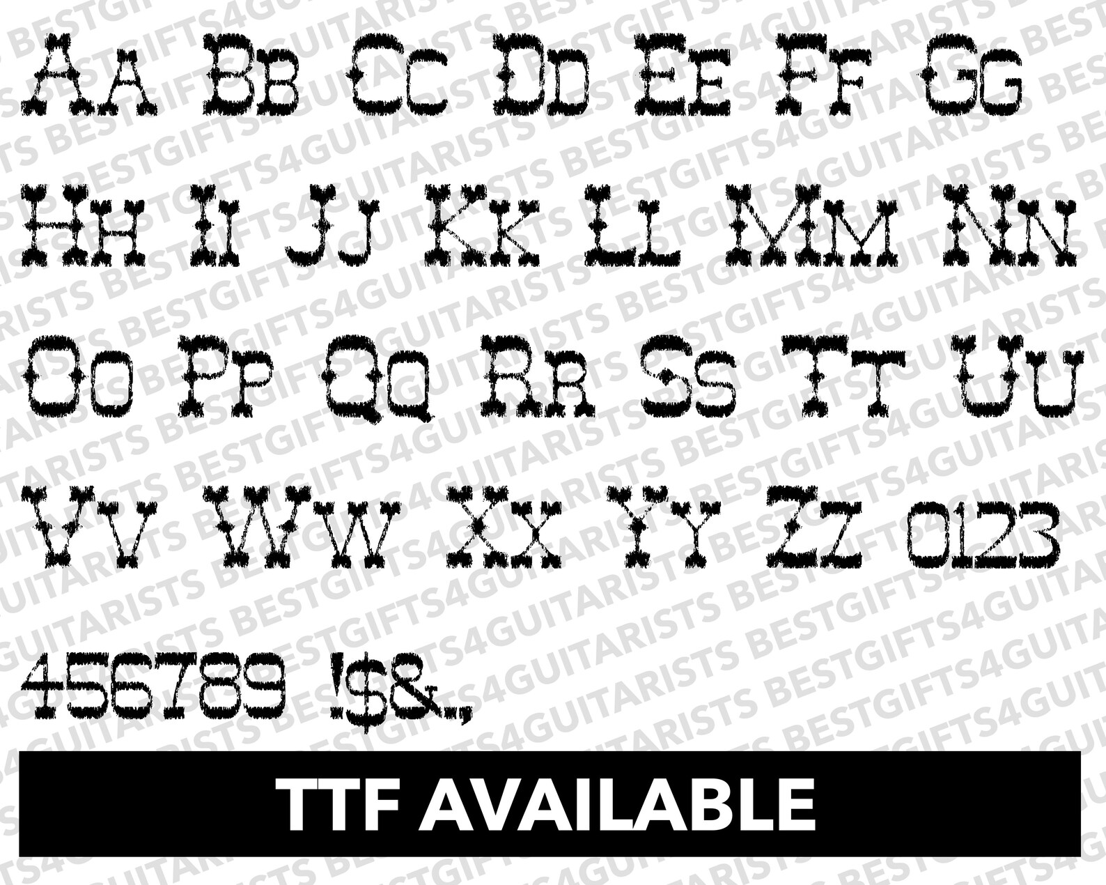 Distressed Old West Font SVG, Distressed Font for Cricut, Western Font ...